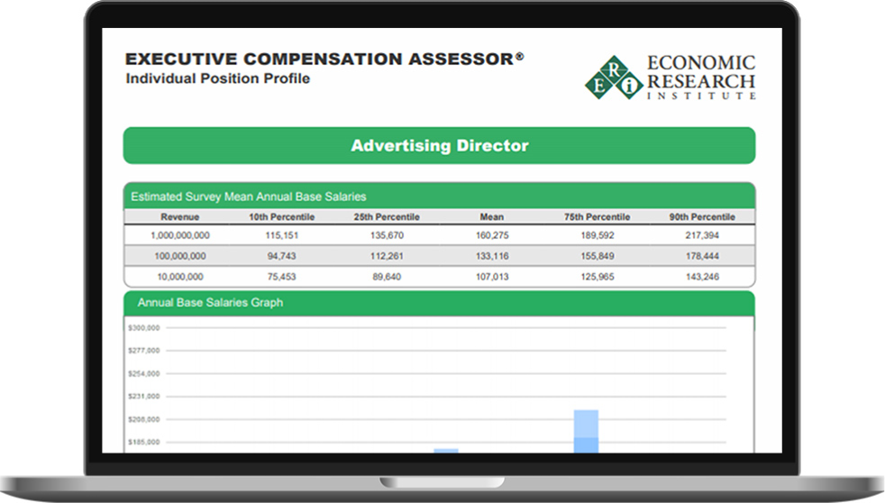 Executive Compensation Benchmarking Software & Database - ERI SalaryExpert