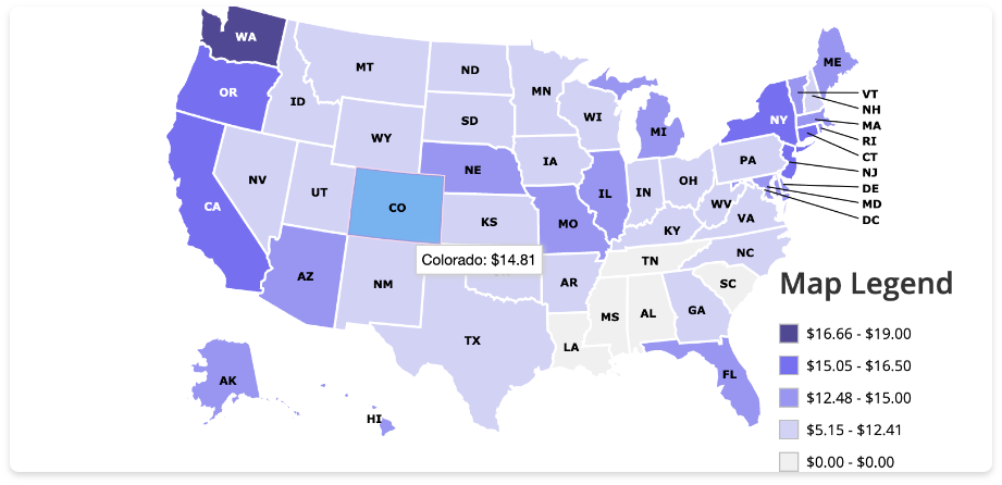 Geographic Pay Differentials Calculator | Cost of Labor Comparison ...
