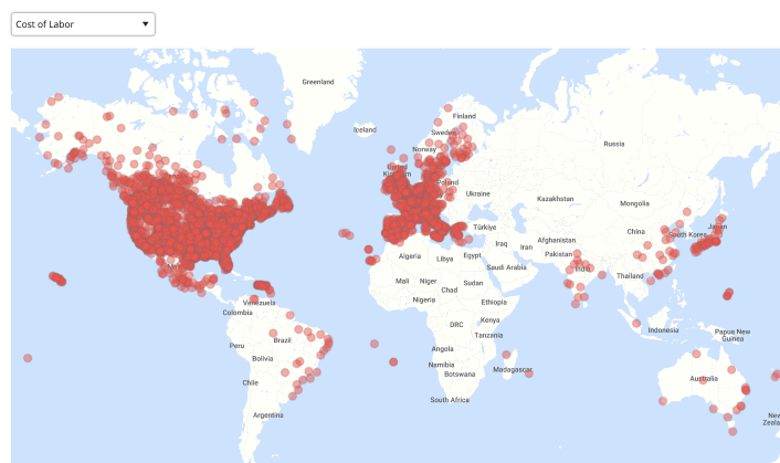 International Salary Comparison | Global Salary Calculator - ERI ...
