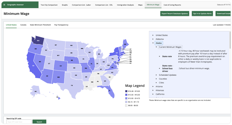 Geographic Pay Differentials for Your Compensation Strategy - ERI ...