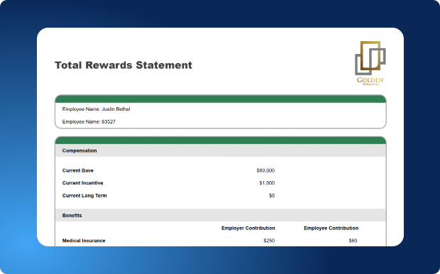 Total Rewards for Employees | Total Rewards Statement - ERI SalaryExpert